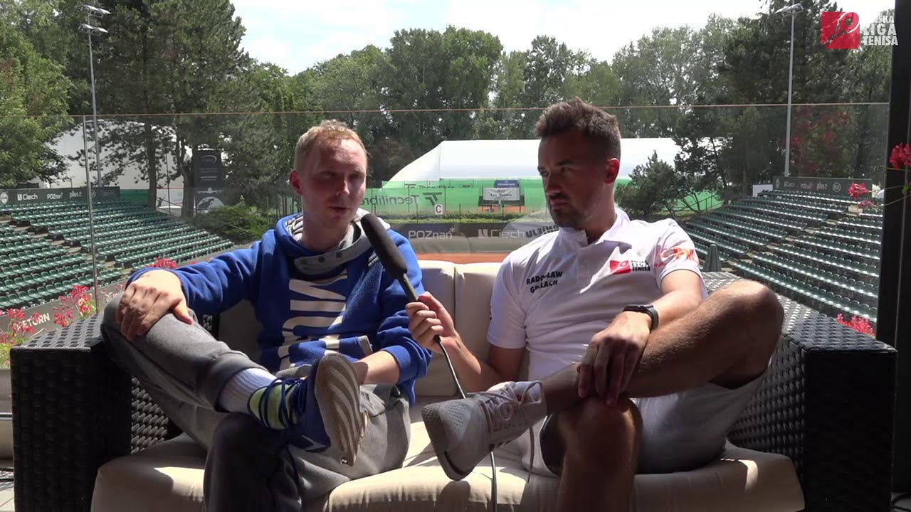 Marcin Barwikowski: Podoba mi się inicjatywa Polskiej Ligi Tenisa - YouTube