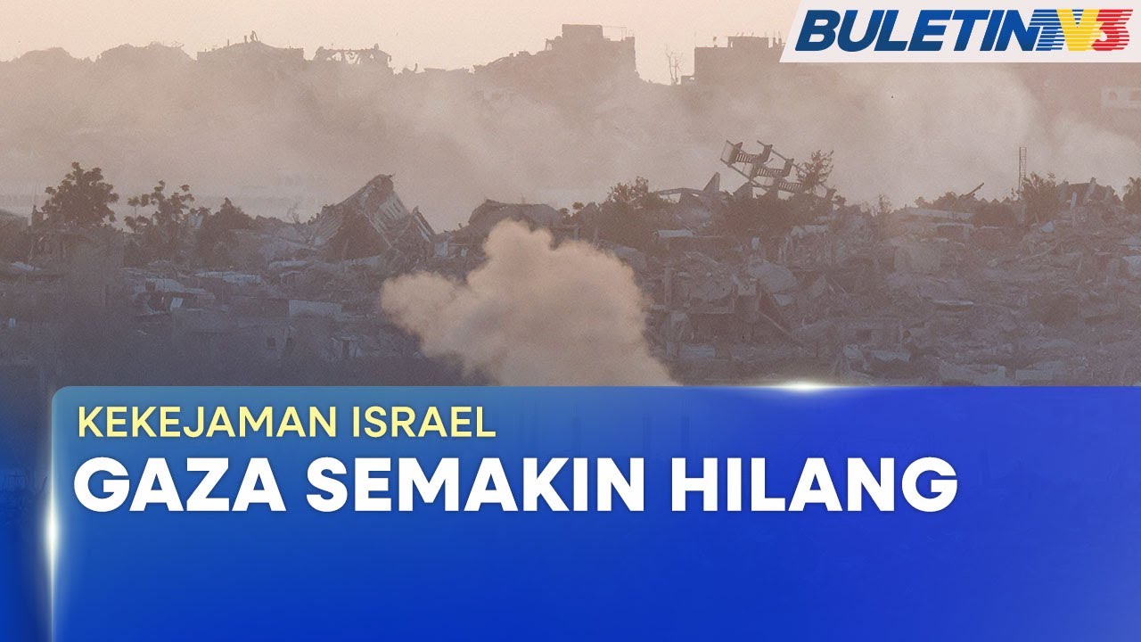 KEKEJAMAN ISRAEL | 77 Peratus Gaza Kini Di Bawah Kawalan Israel - YouTube