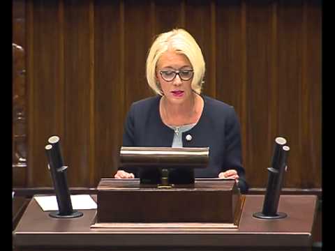 Marzena Machałek - wystąpienie z 10 września 2015 r.