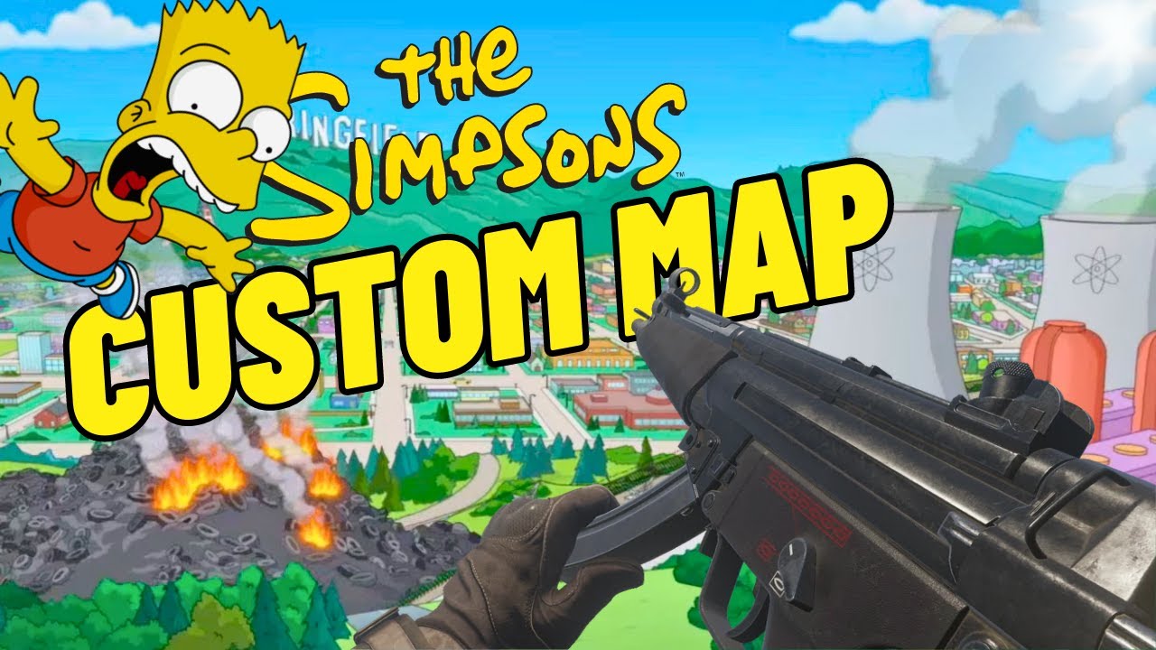 THE SIMPSONS ZOMBIES GAMEPLAY IN BLACK OPS 3 - YouTube