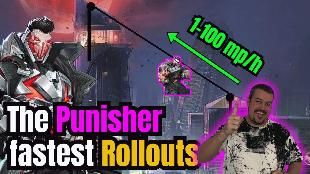 Fastest Punisher Rollouts Guide all Maps | Marvel Rivals Guide - YouTube