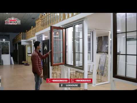 Almaniya İstehsalı Plastik Pəncərə l Lux House
