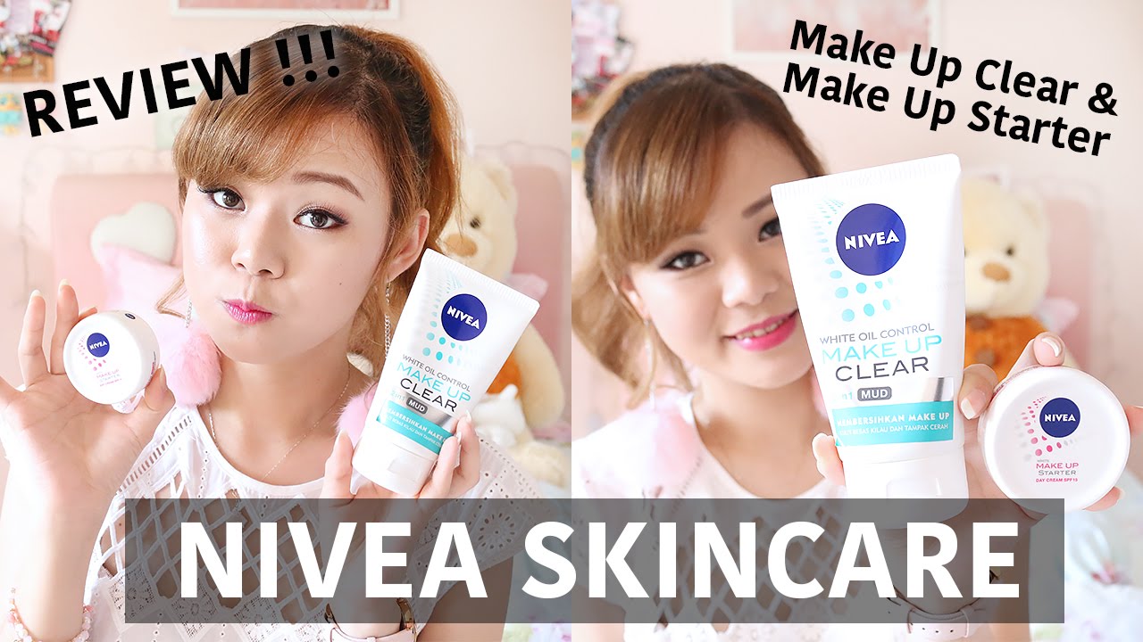 Review Nivea Makeup Clear 2in1 Mud & Makeup Starter - YouTube