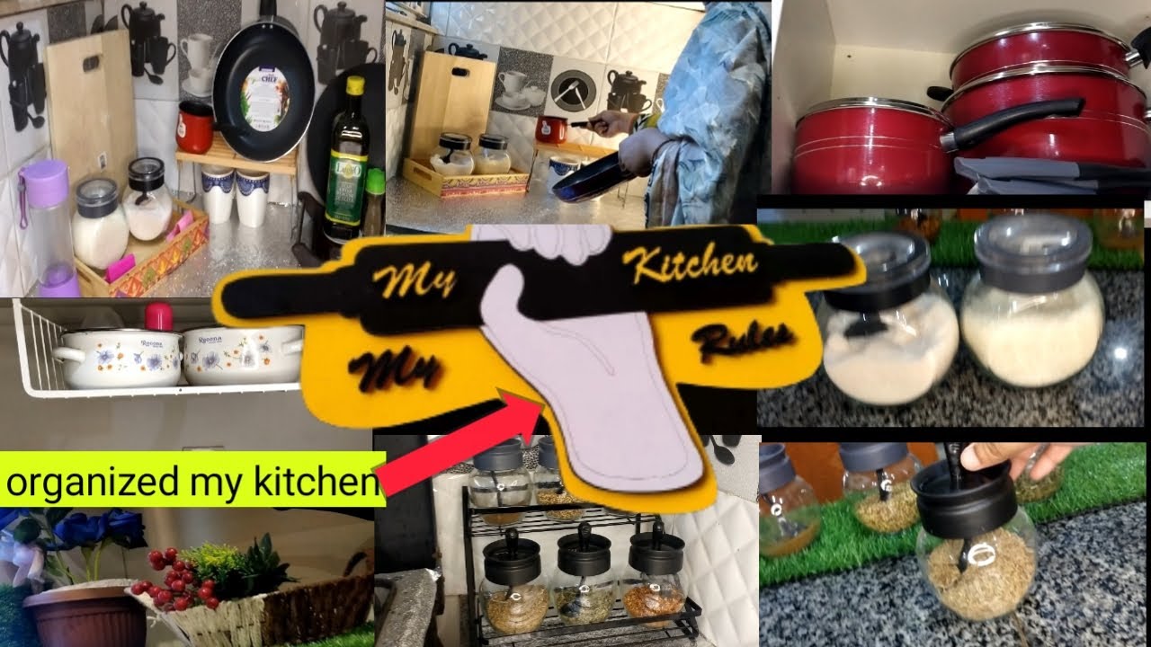I organize my kitchen with new gadgets || I was getting fed up with my ...