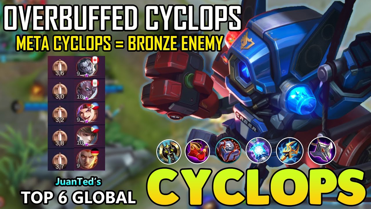 OVER-BUFFED META CYCLOPS!! CYCLOPS BEST BUILD 2020 TOP GLOBAL CYCLOPS ...