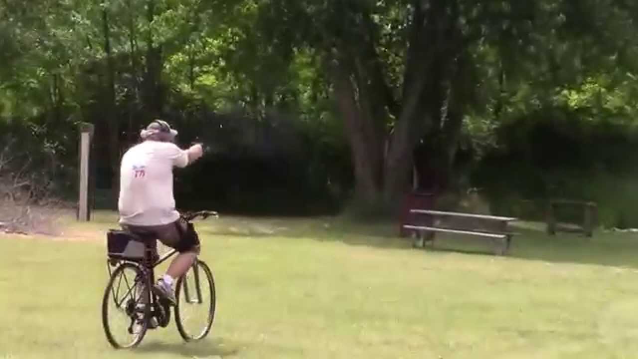 Tactical Bike training with Glock 17 - YouTube