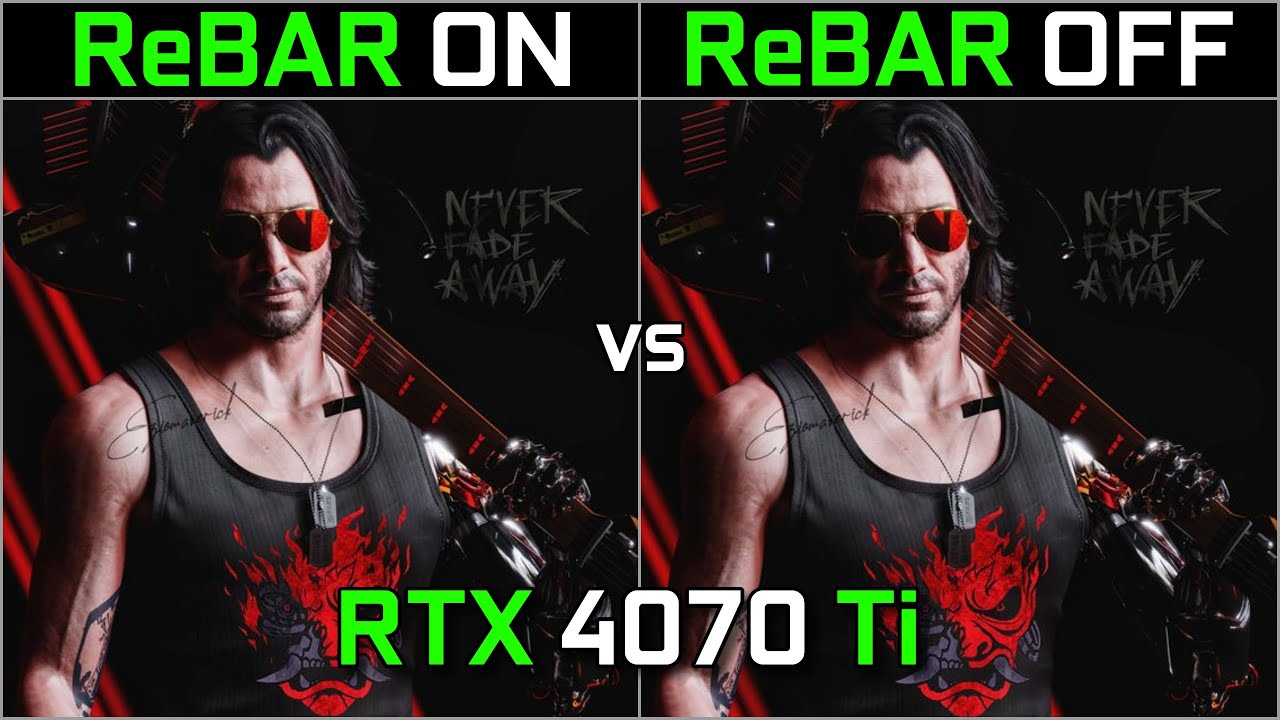 Nvidia Resizable BAR ON vs OFF | RTX 4070Ti | Test in 8 Supported Games ...