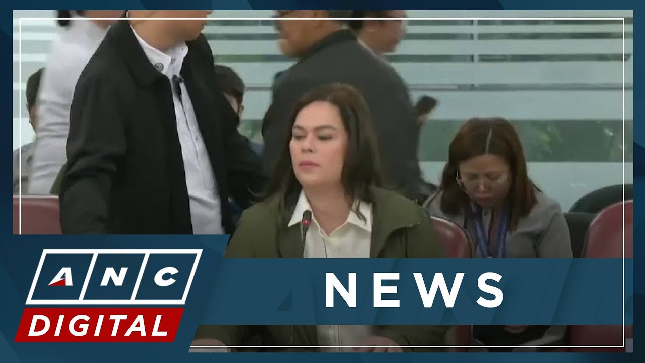 House gives VP Duterte last chance to attend OVP budget debates | ANC ...