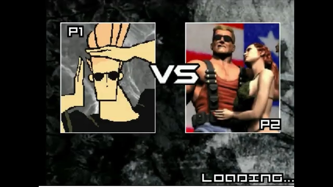 Johnny Bravo Vs. Duke Nukem | LEGENDARY BATTLES #005 - YouTube