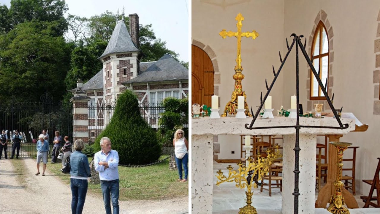 Obsèques d’Alain Delon : À quoi ressemble la chapelle où il est enterré ...