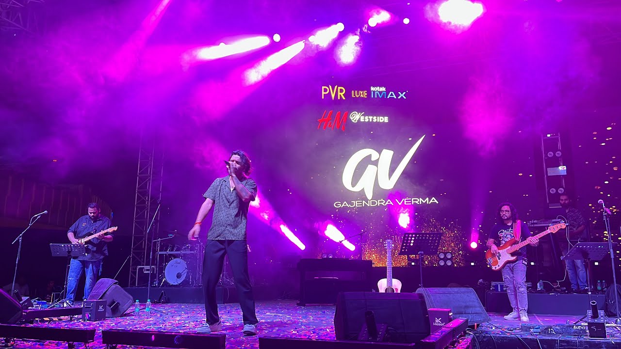 Isme tera ghata song Gajendra verma live ️ - YouTube