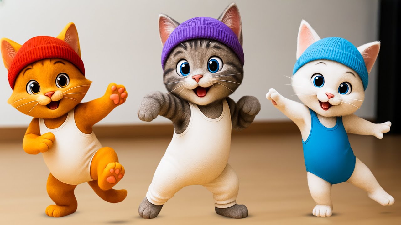 Dudi Dudi Dam Dam Dance | Dodi Dodi Dum Dum Kids Dance | Funny Kitten ...