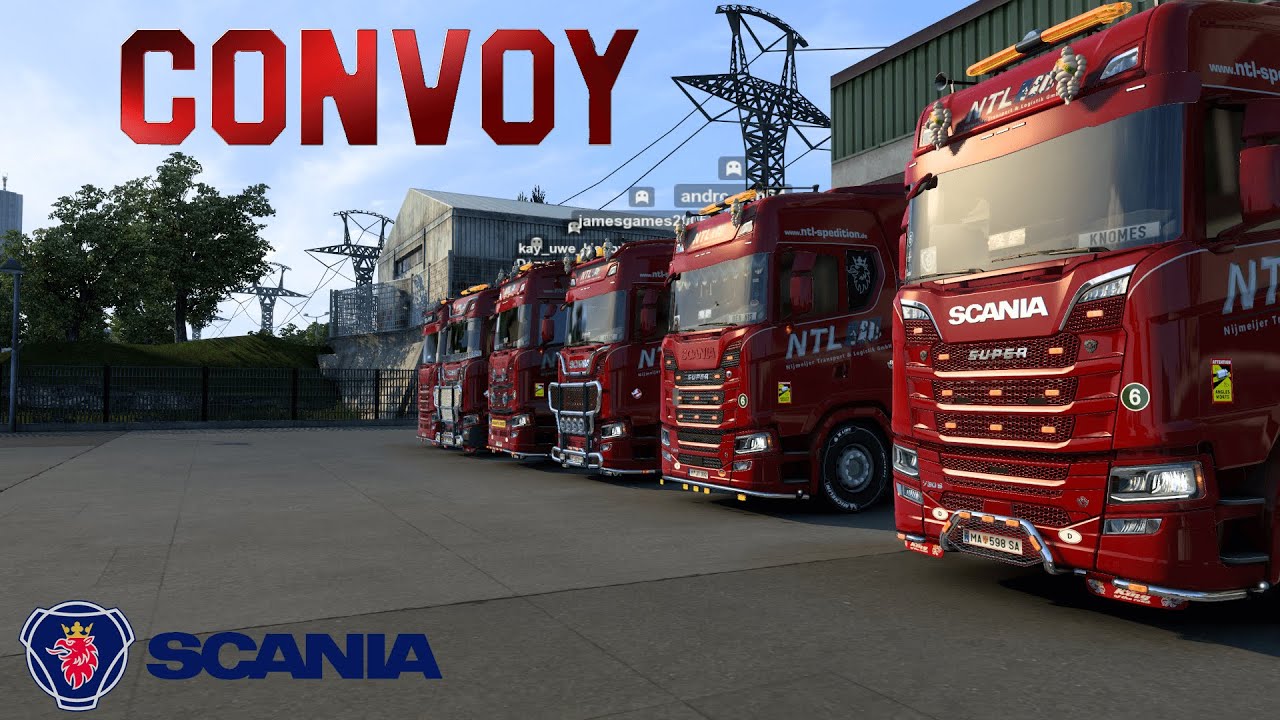 ETS2 Convoy SCS MULTIPLAYER with the best Community | EURO TRUCK ...