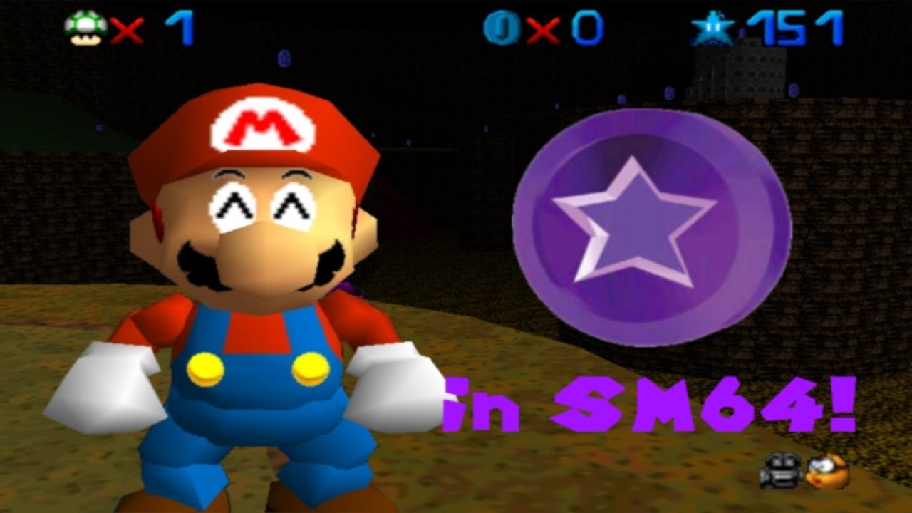 Purple Coins in SM64! - YouTube