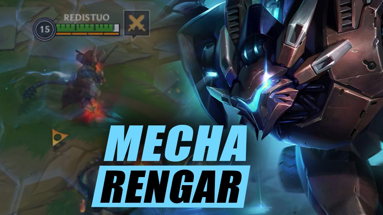 MECHA RENGAR GAMEPLAY | NEW SKIN (BUILD & RUNES) - SEASON 4 - YouTube