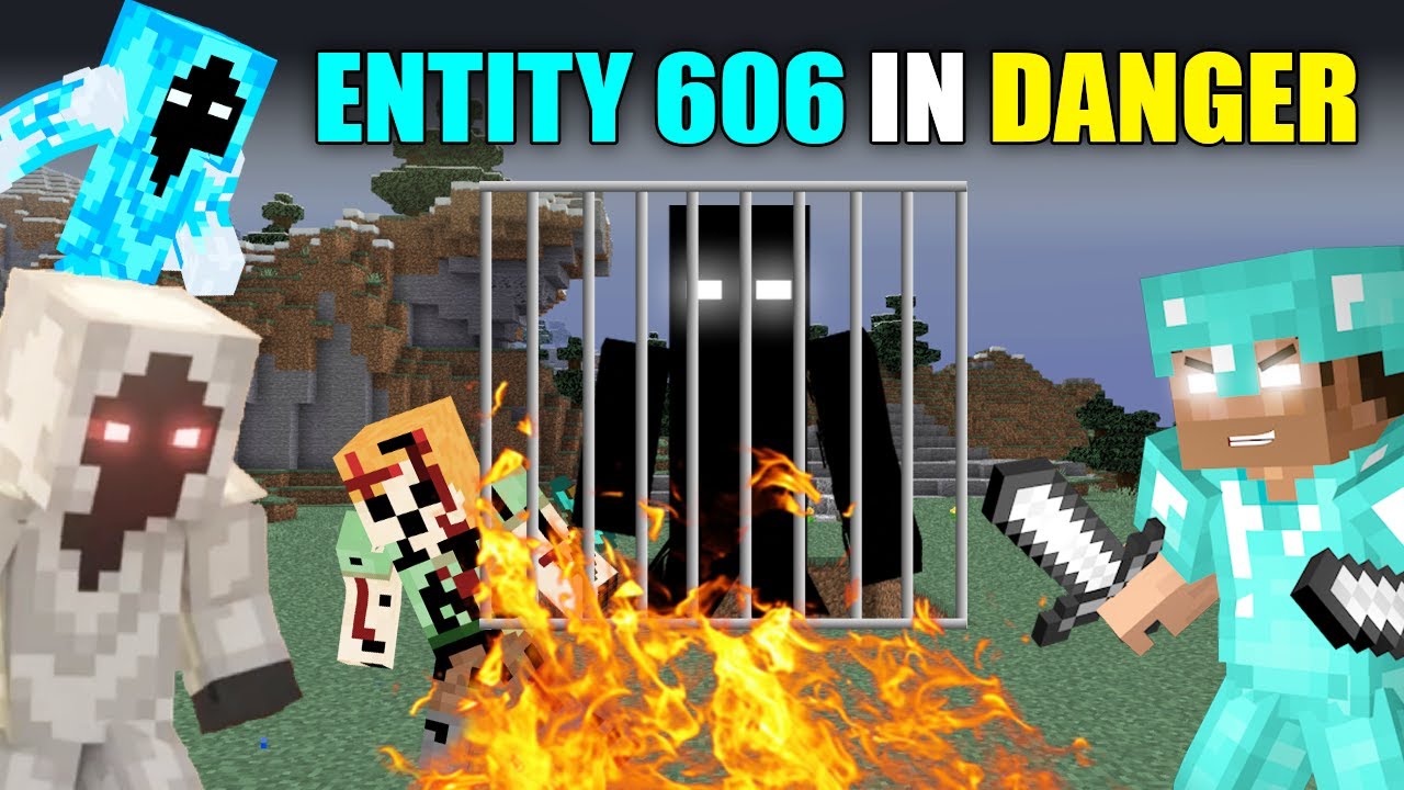 ENTITY 606 BIGGEST FIGHT SOON 😱 HEROBRINE TRAPPED NULL & ALL POWERS ...