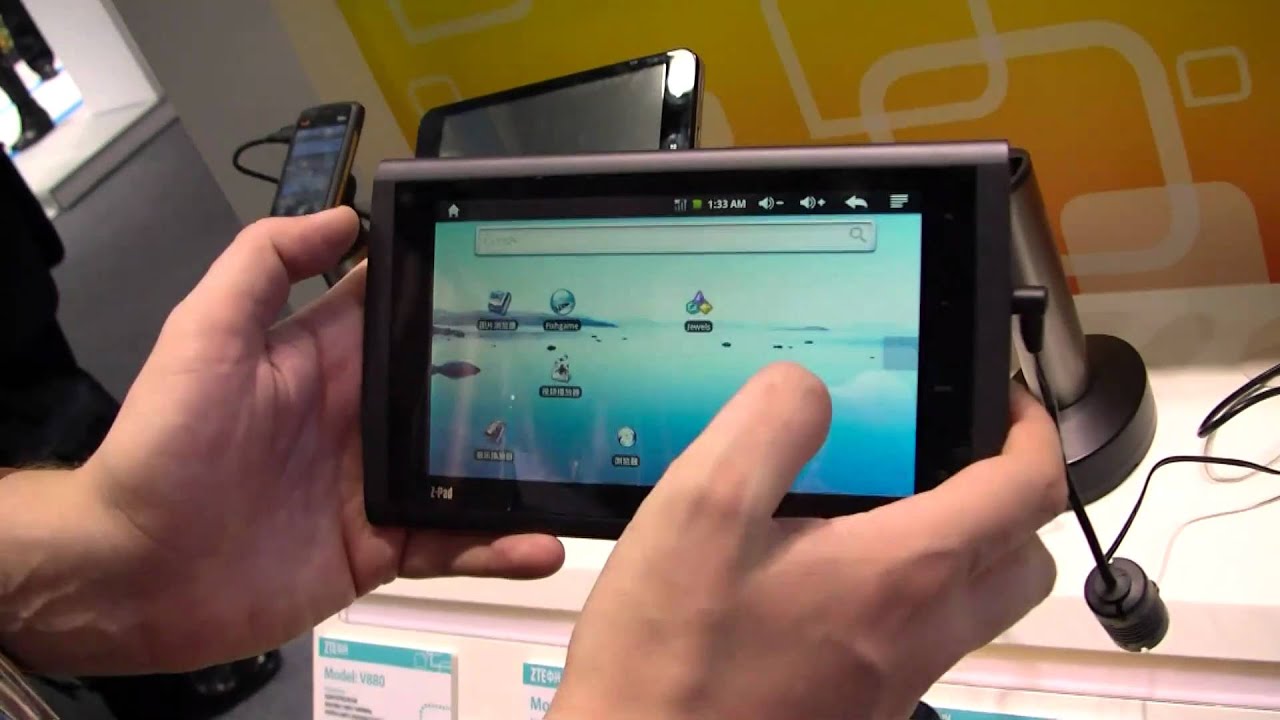 ZTE Z-Pad Android Tablet im Kurztest (German) - YouTube
