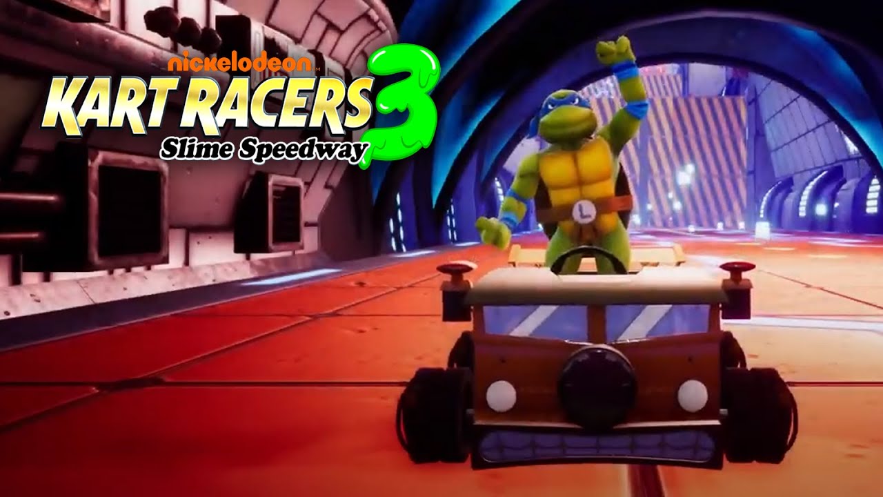 Leonardo TMNT Gameplay - Nickelodeon Kart Racers 3: Slime Speedway ...