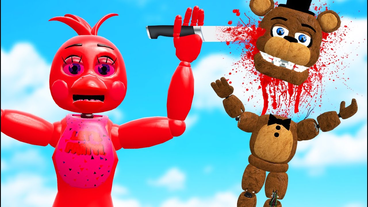 DEVIL RED CHICA KILLS FREDDY! (Gmod FNAF Sandbox Funny Moments) Garry's ...