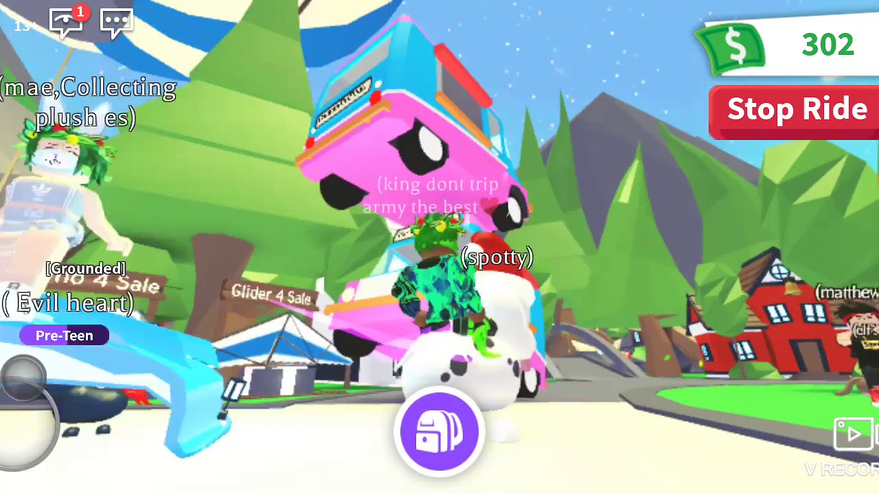 Playing Roblox adopt me -.- - YouTube