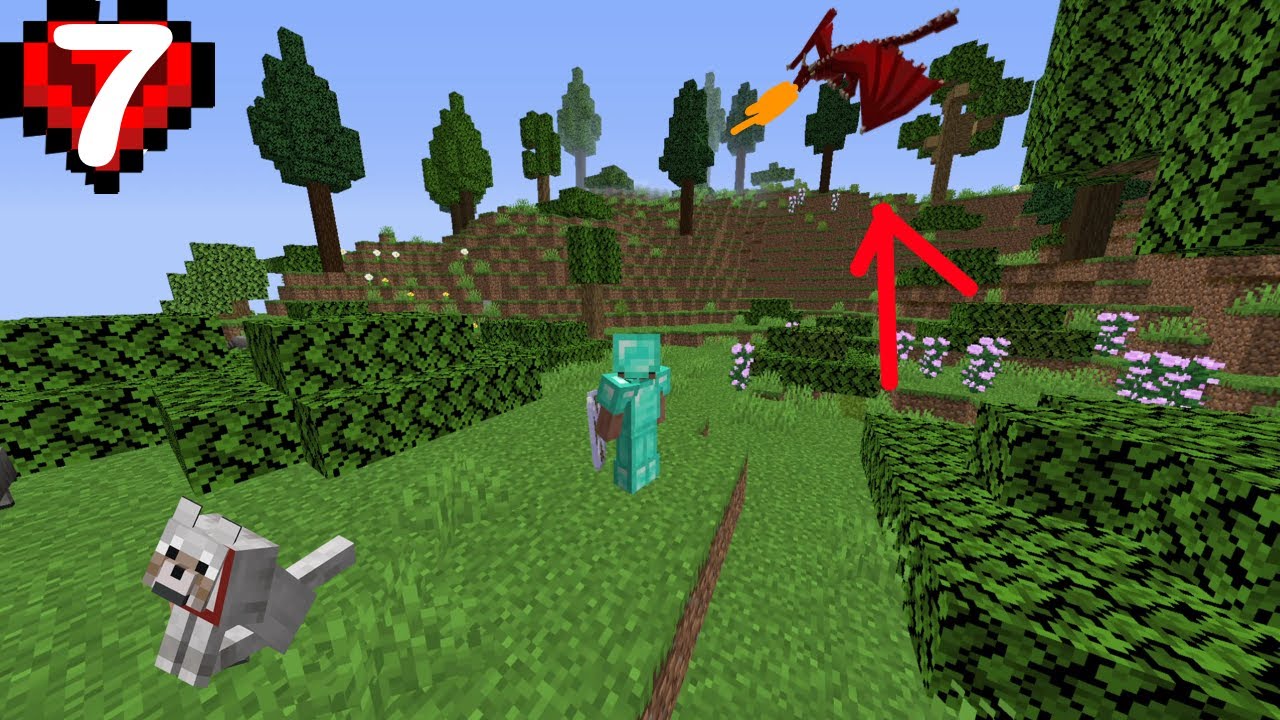 Scary dimension time in Minecraft modded - YouTube