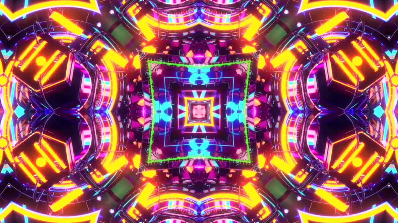 Free Motion Download, abstract, animated, video projection mapping, neon, flicker - YouTube