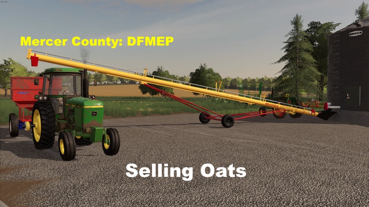 FS19|Mercer County DFMEP: Selling Oats and Other Farm Tasks - YouTube