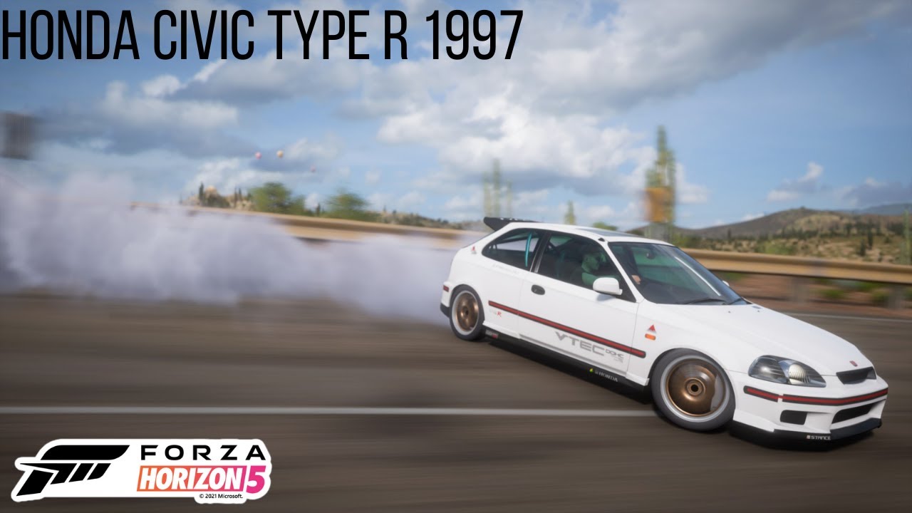 1997 Honda Civic Type R RWD Drift Build - Forza Horizon 5 Gameplay ...