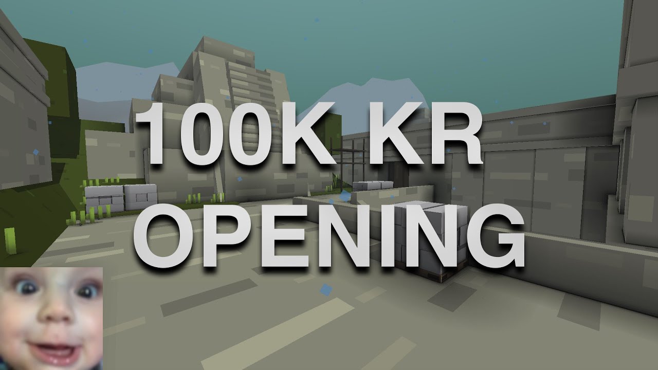 Krunker 100K KR Unboxing - YouTube