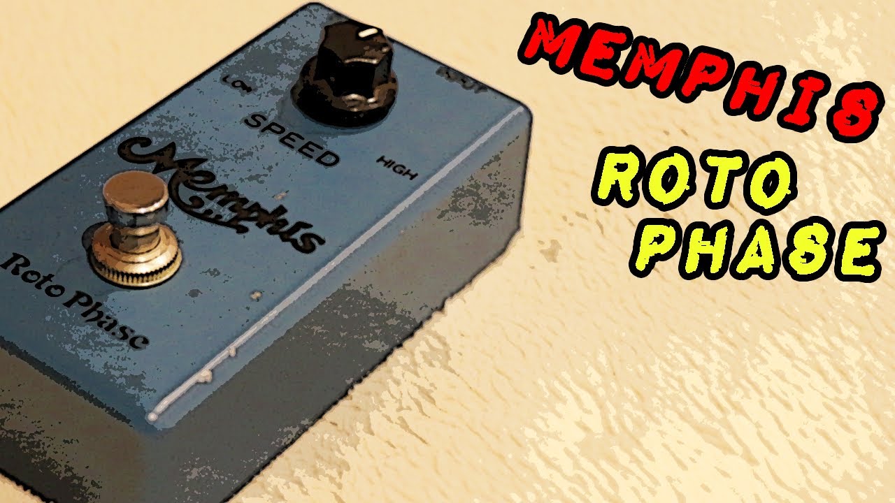 Memphis Roto Phase (Vintage 1970s Phaser) - YouTube