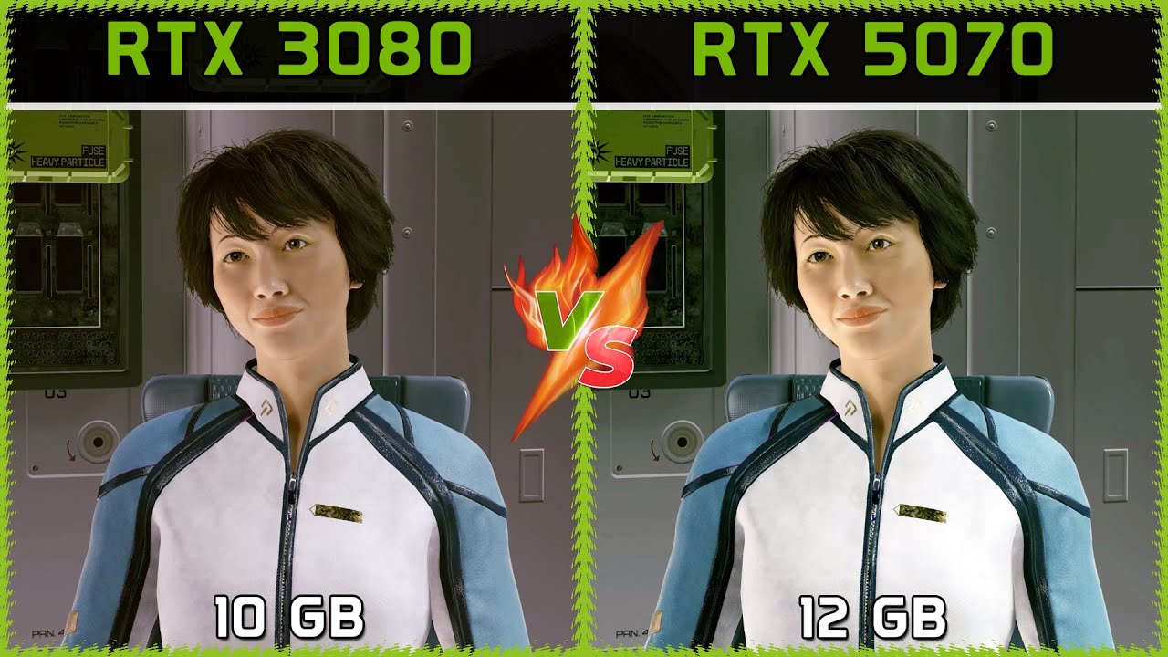 GeForce RTX 3080 vs GeForce RTX 5070 - YouTube