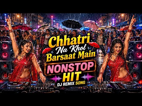 Chhatri Na Khol Barsaat Main 🌧️ | Nonstop Hit DJ Remix Song 2026 | High Bass | Bollywood Dance Mix