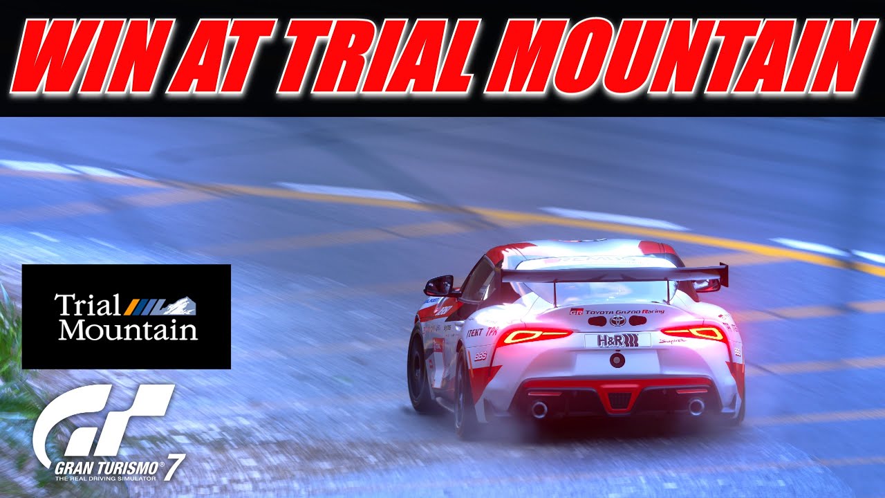 Gran Turismo 7 - Win At Trial Mountain Ultimate GR.4 Guide - YouTube