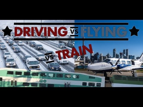 Plane vs. Train vs. Car - KW to Toronto - YouTube