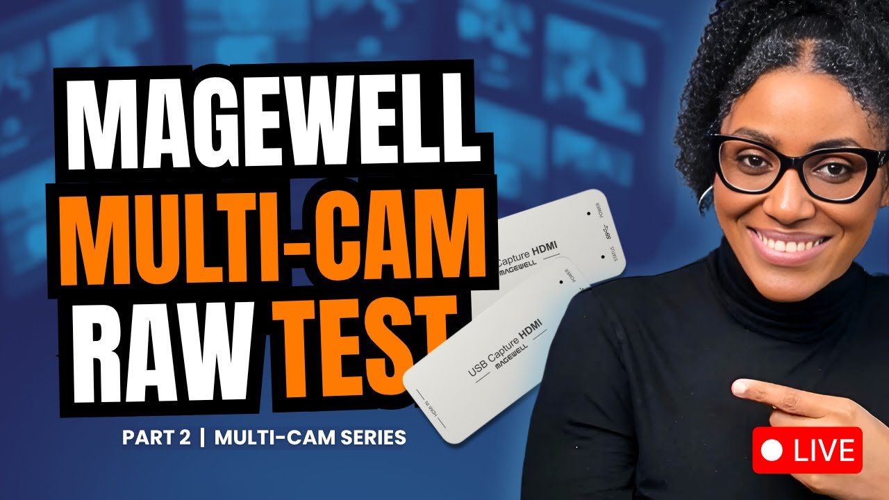Testing 2 Magewell USB Capture Cards for Multi Camera Streaming in OBS ...
