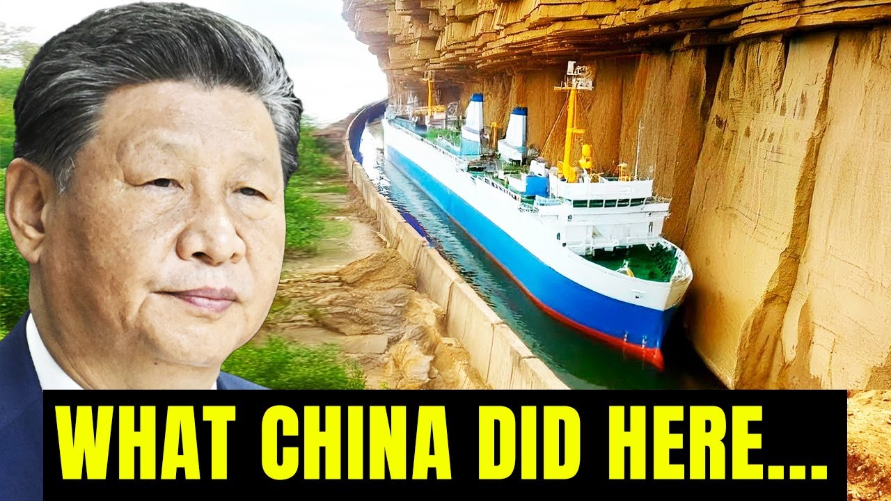 China’s 80-Mile Forest Trench Lets Ships Move on Land — The World Is ...