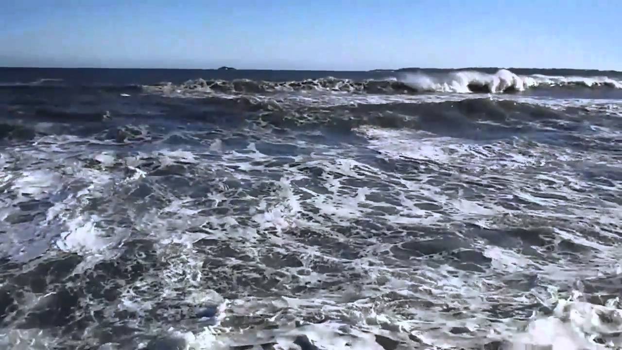rough surf at Lynn Beach - YouTube