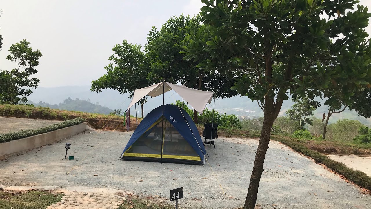 Camping at Luying Campsite, Bukit Tinggi Pahang. - YouTube