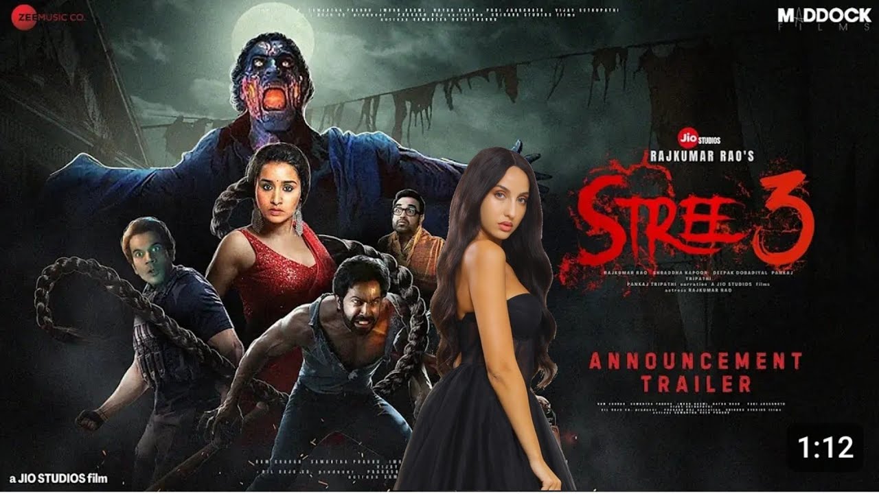 Stree 3 | Official Trailer | Shraddha Kapoor | Akshay Kumar, Rajkumar ...