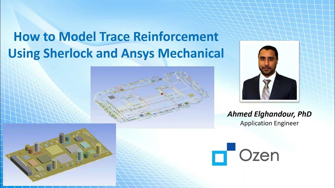 Trace Reinforcement Modeling Using Ansys Sherlock and Ansys Workbench - YouTube