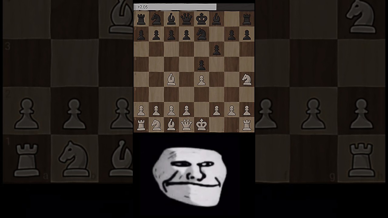 Troll face meme !! 🔥 #chess - YouTube