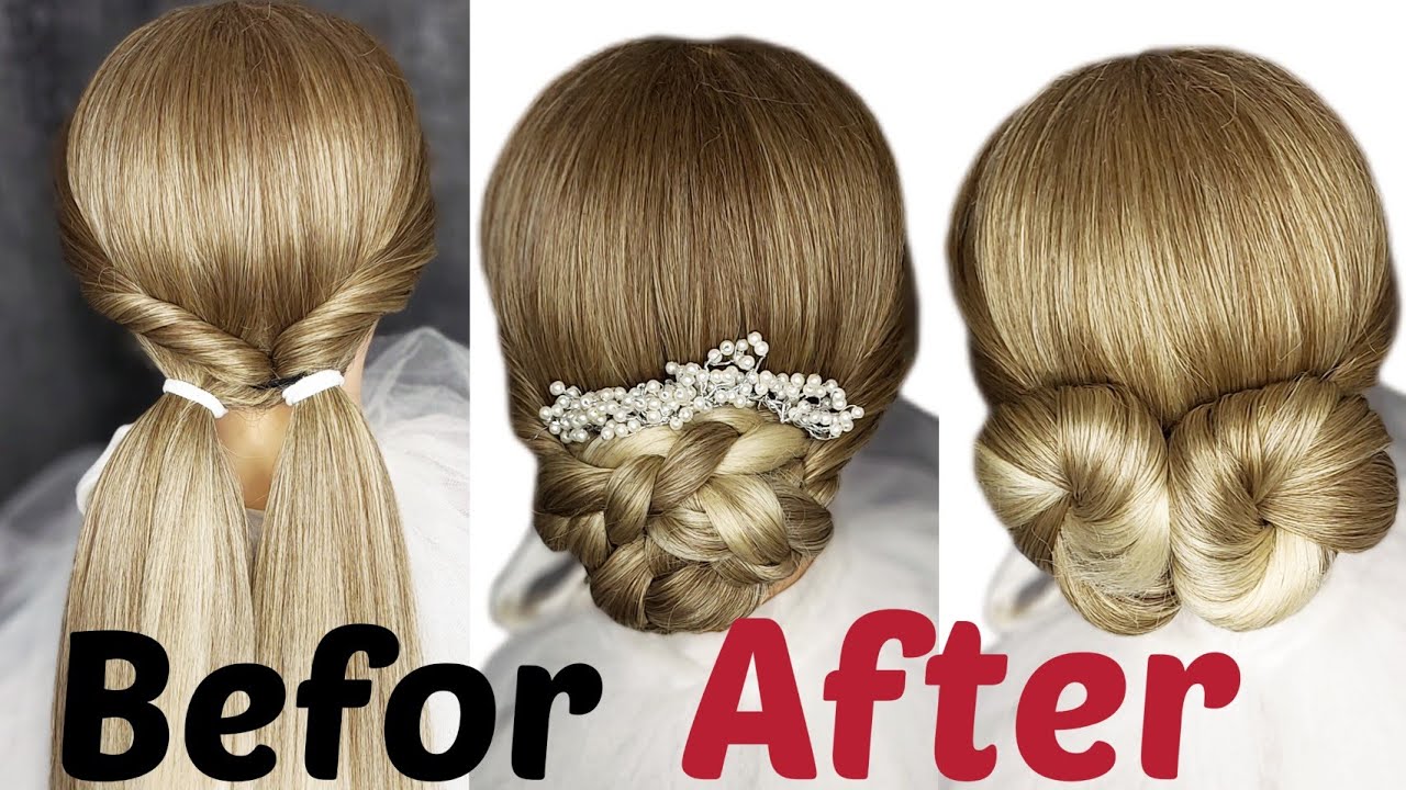 Basic Hairstyle step-by-step/new stylish Hairstyle-Easy & Different ...