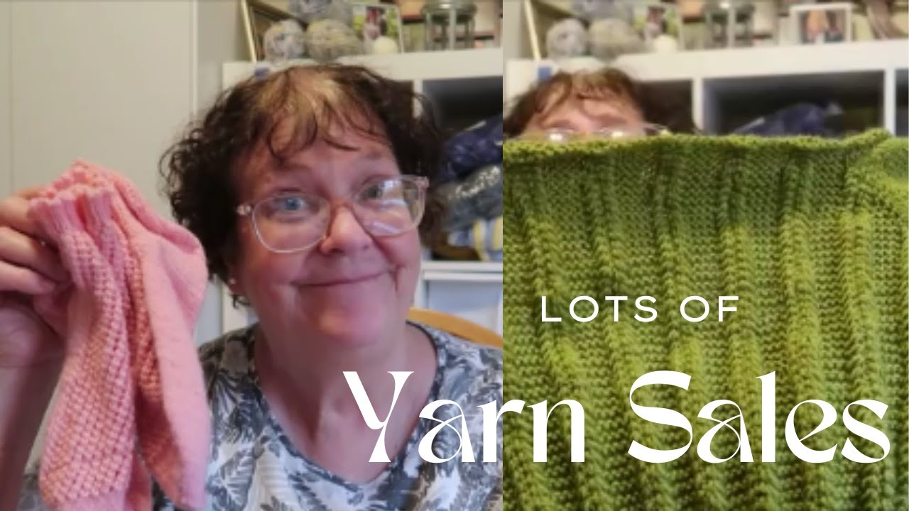 Lots of Yarn Sales - YouTube