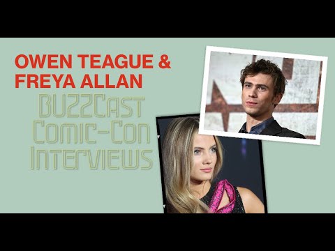 2024 Comic-Con Interviews: Owen Teague and Freya Allan of "Kingdom of the Planet of the Apes ...