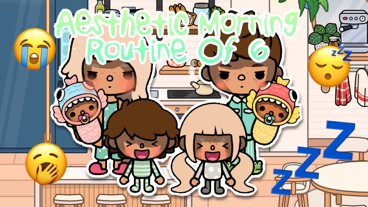 Morning Routine of 6 🥱😴 II Itz Toca Ava🥥🧸 - YouTube