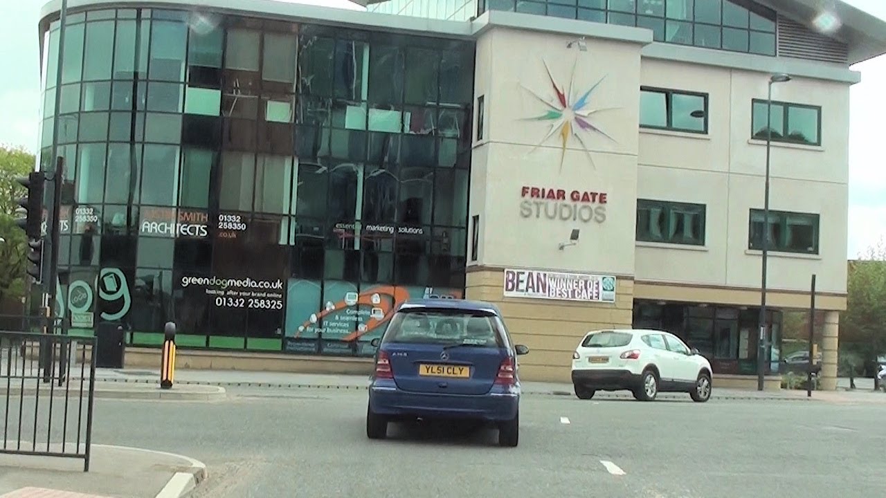 Driving video from Croots Farm Shop, Duffield to Osmaston, Derby. June ...