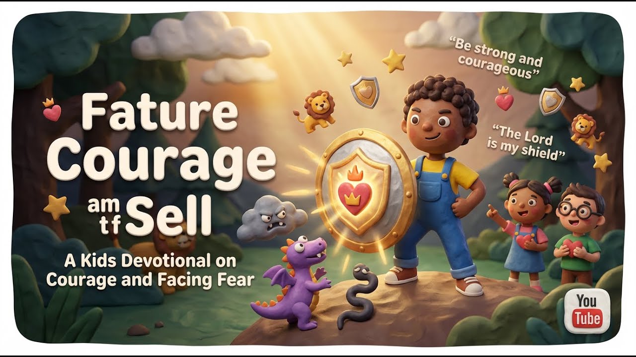 The Shield of Brave Heart: A Kids Devotional on Courage and Facing Fear ...