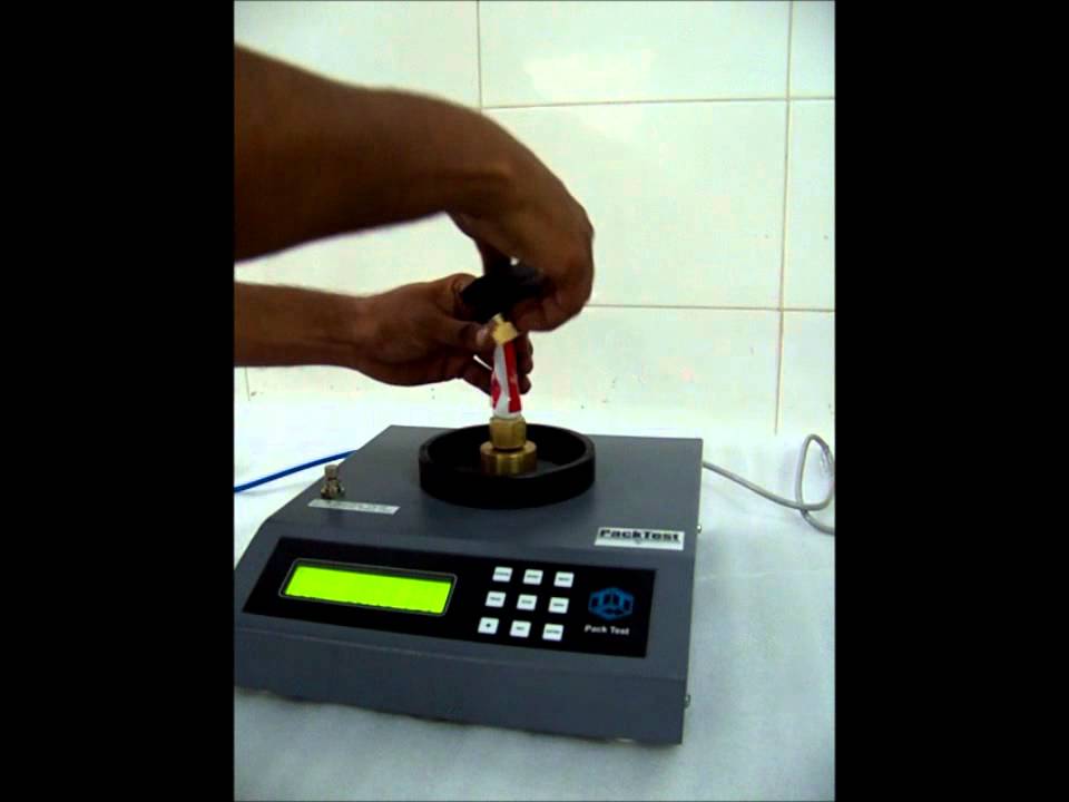 Tube Burst Tester P6D 2012 - YouTube