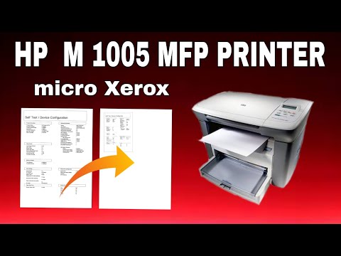 How to micro Xerox in hp m 1005 mfp printer