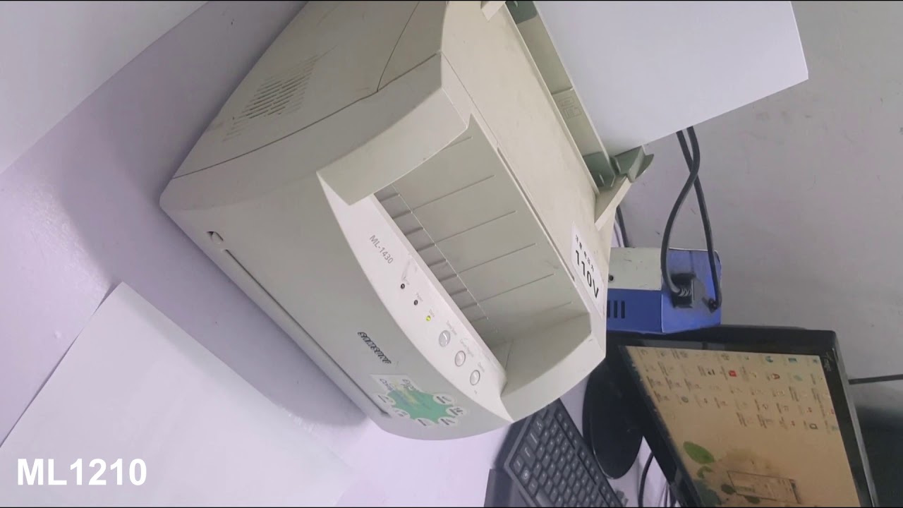 ML1210 SF5100 Xerox 3110 3210 Lexmark E210 Ricoh 1465 - YouTube